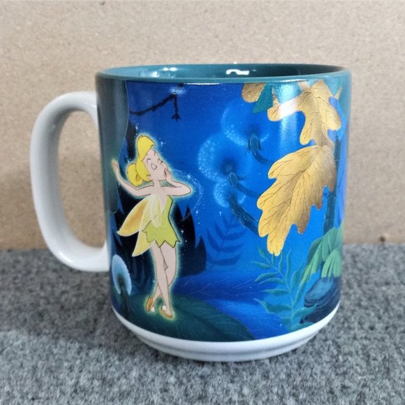 Disney | Kitchen | Disney Vintage Coffee Tea Mug Tinkerbell Peter Pan ...
